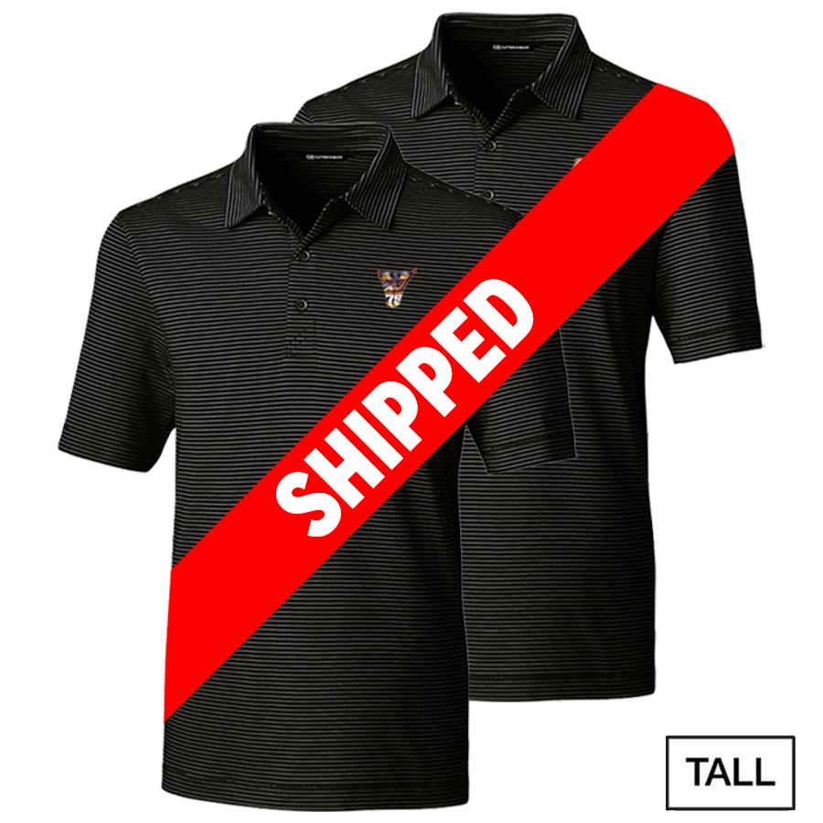 | CUTTER AND BUCK Tall Forge 1979 Striped Polo
